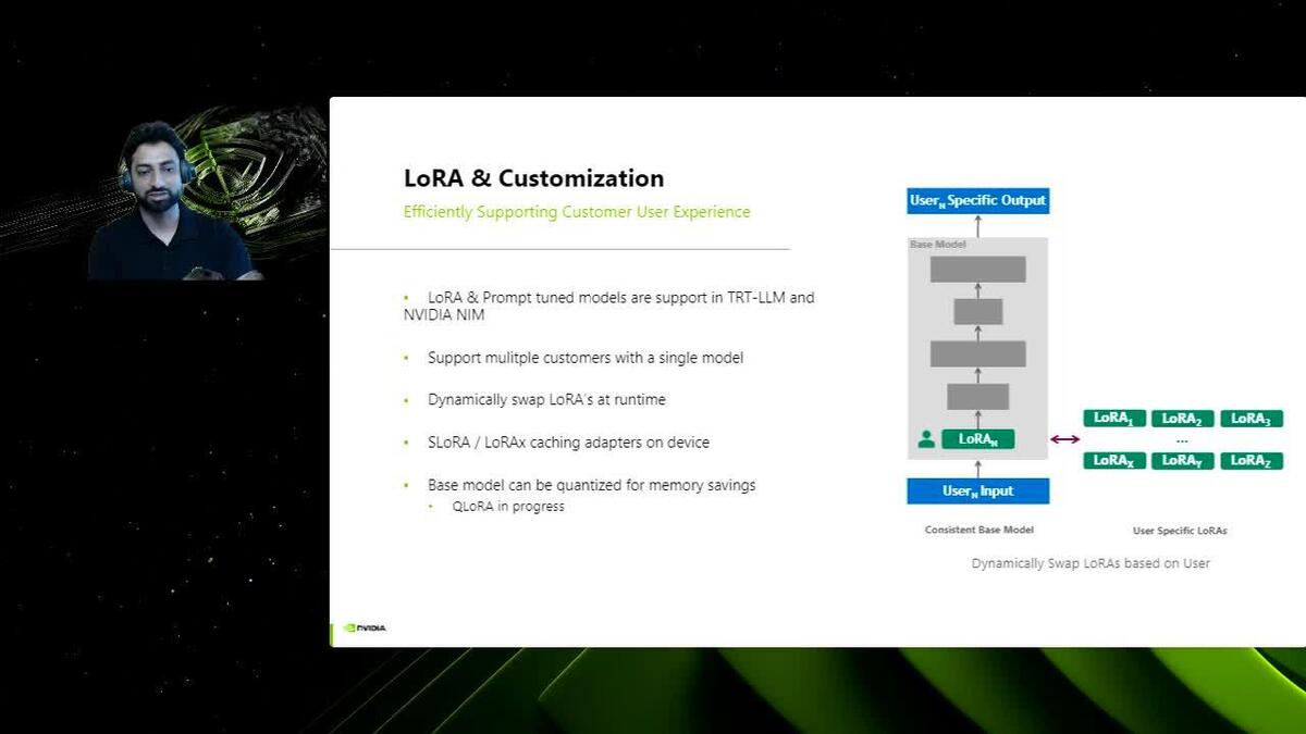 Optimizing Inference on Large Language Models With NVIDIA | Other 2025 | NVIDIA On-Demand