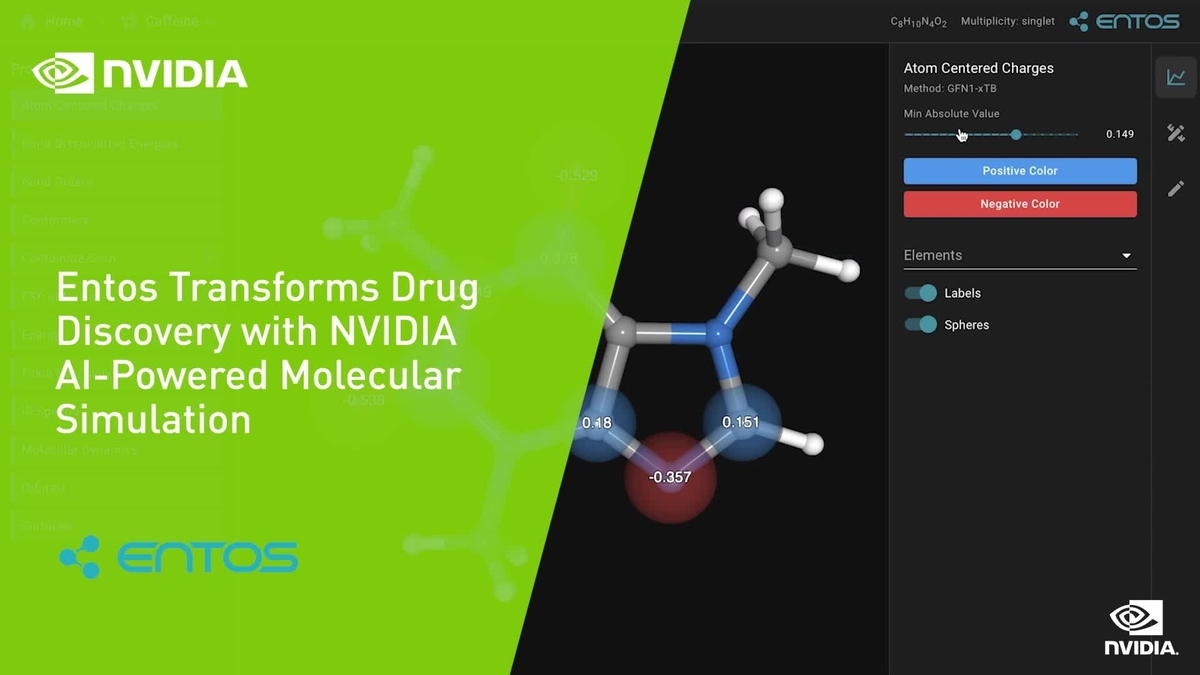 Entos Transforms Drug Discovery With Nvidia Ai Powered Molecular Simulation Gtc Digital
