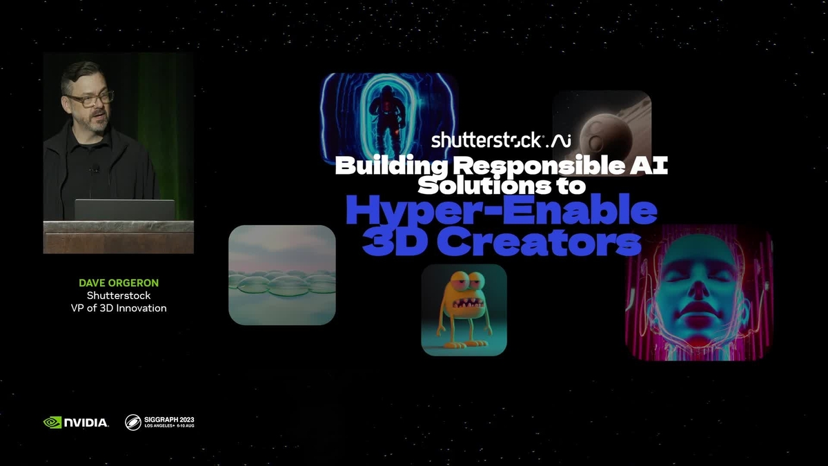 Building Responsible Ai Solutions To Hyper Enable 3d Creators Siggraph 2023 Nvidia On Demand