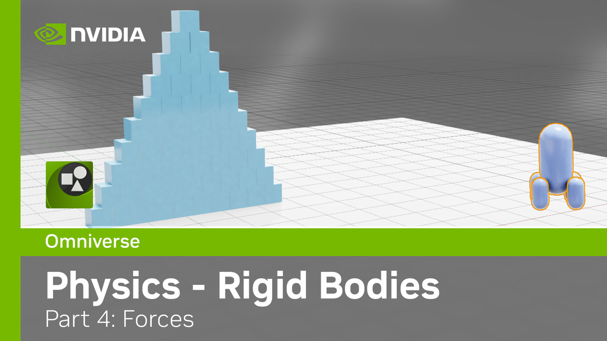 Omniverse Physics Extension Kit104 Part 4 Rigid Bodies Forces