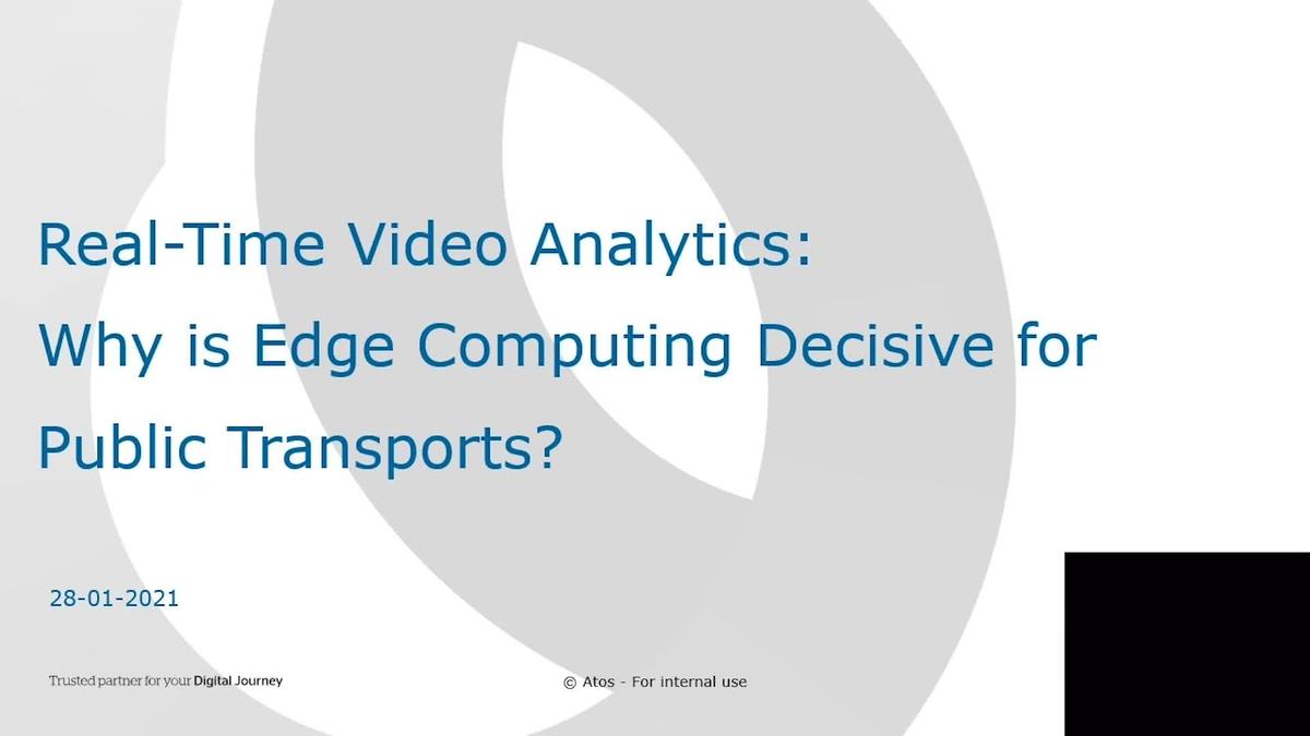 Real-Time Video Analytics: Why is Edge Computing Decisive for Public ...