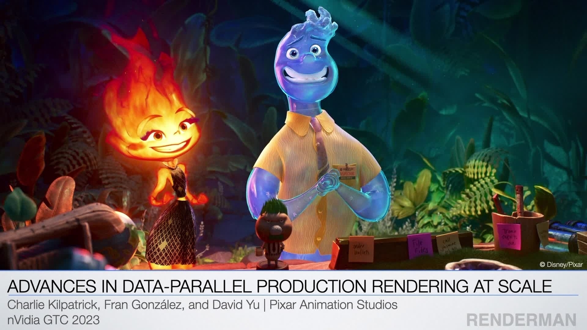 Advances In Data Parallel Production Rendering At Scale Gtc Digital Spring 2023 Nvidia On Demand