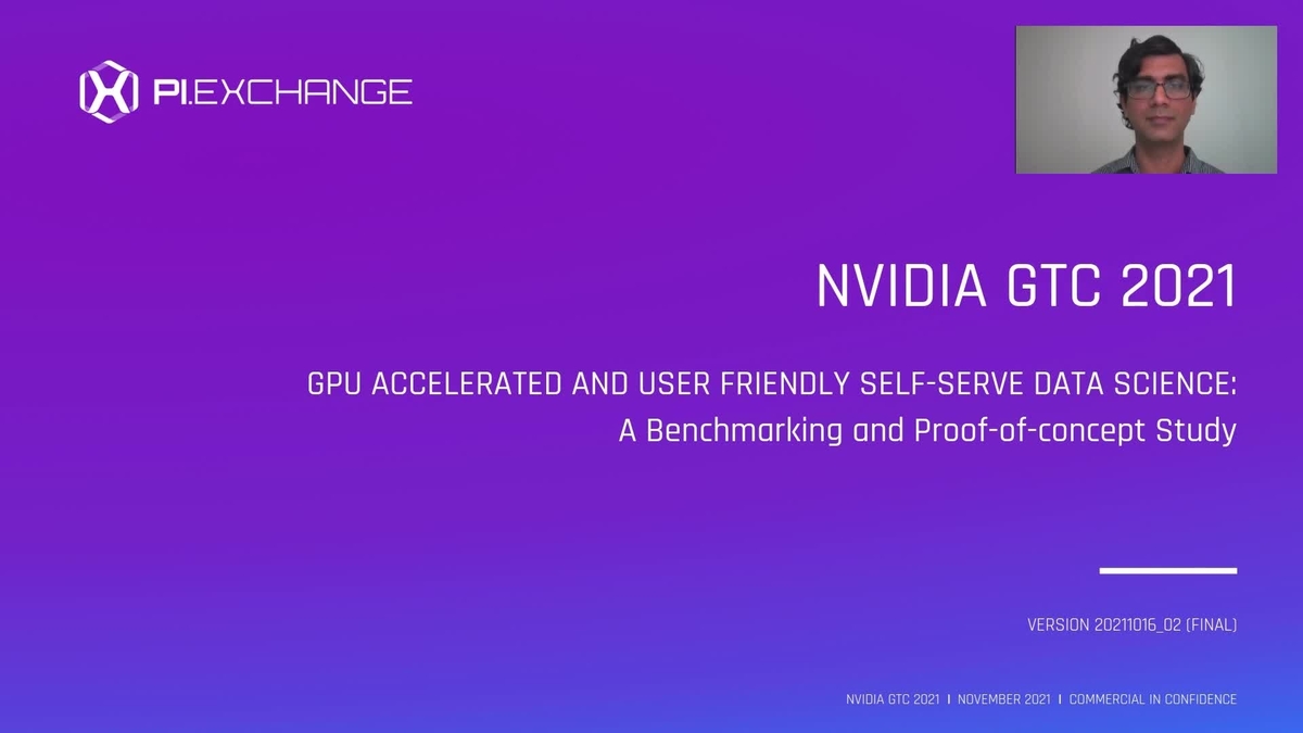 Integrating Gpu Acceleration With User Friendly Self Service Data Science A Benchmarking And