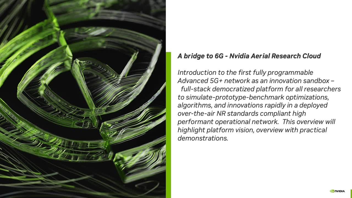 Aerial Research Cloud (ARC) Overview | Other 2023 | NVIDIA On-Demand