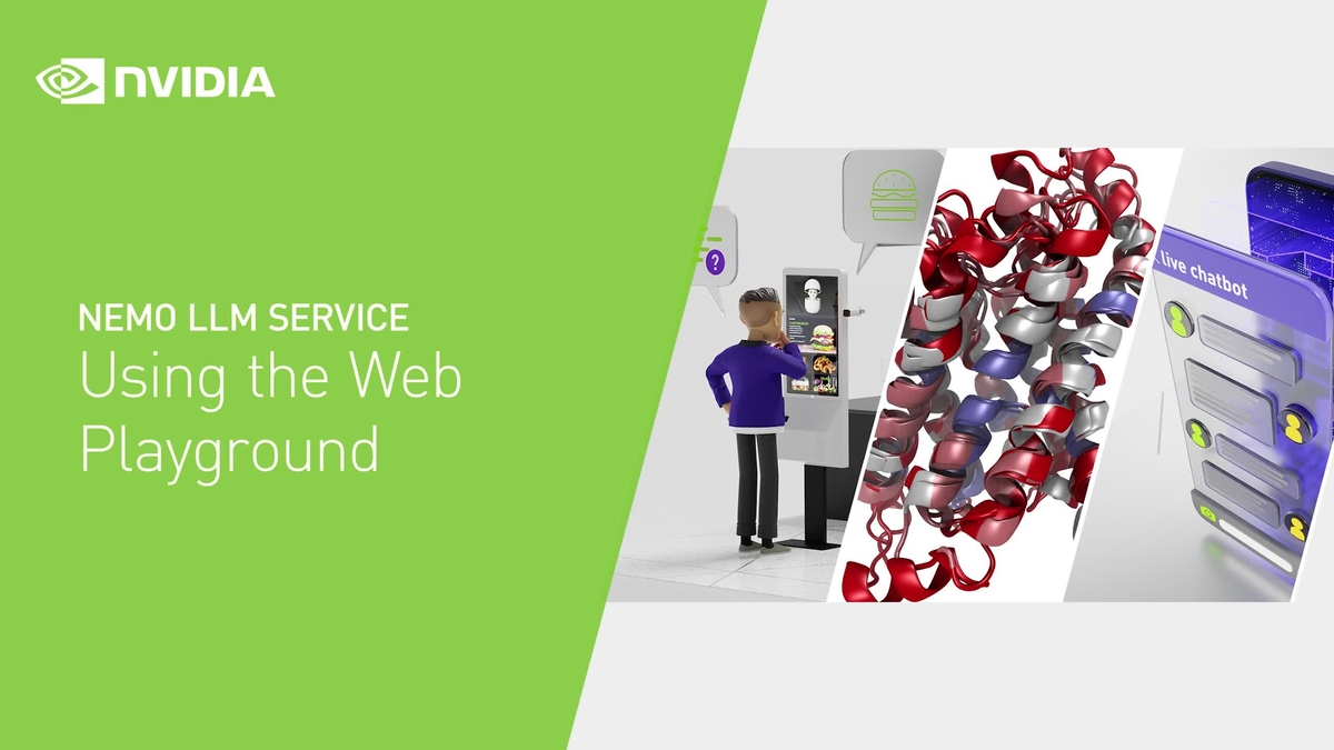 Nemo Service Using The Web Playground Other 2022 Nvidia On Demand