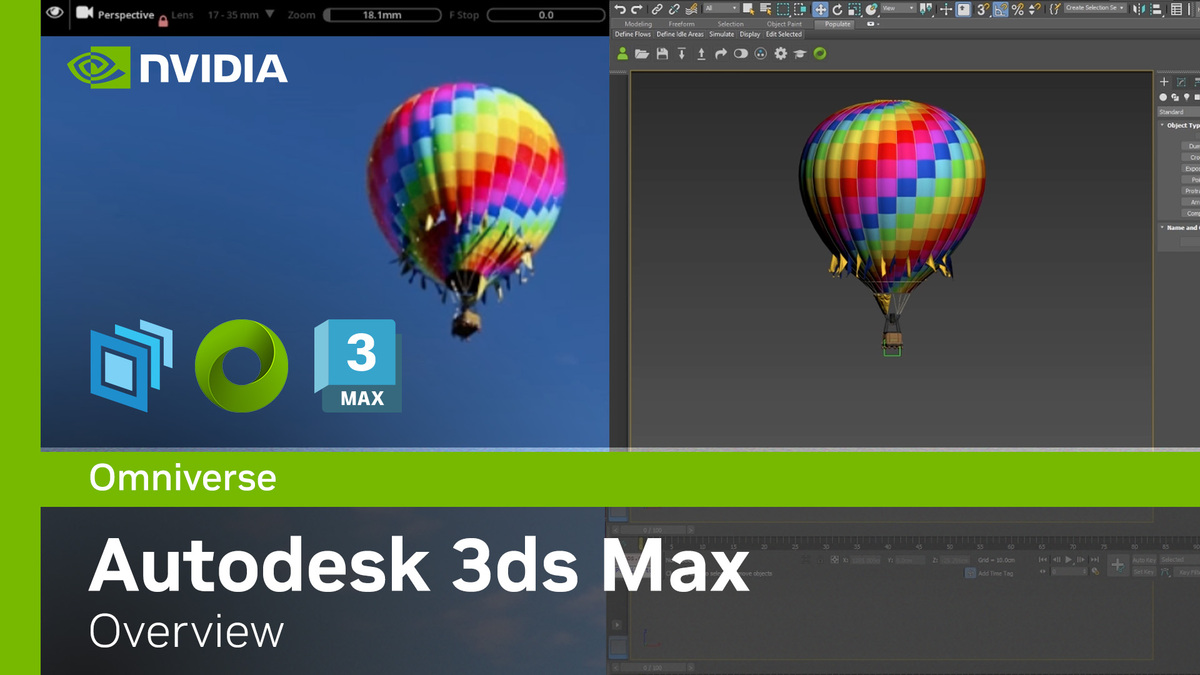 Autodesk 3ds Max Connector Overview Omniverse 2020 Nvidia On Demand