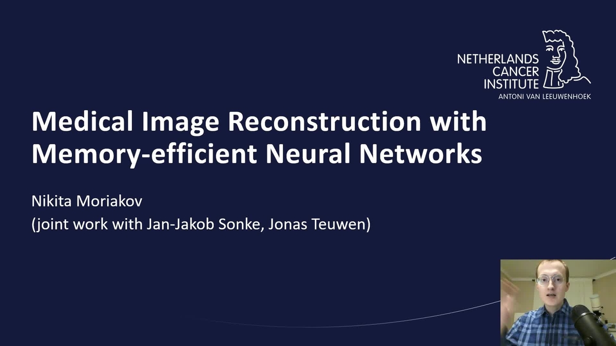 Medical Image Reconstruction With Memory Efficient Neural Networks Gtc Digital Spring 2022