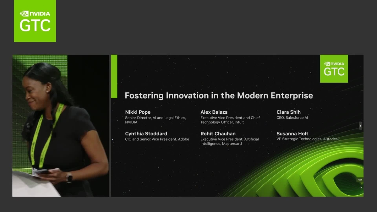 Fostering Innovation in the Modern Enterprise S62431 | GTC 2024 ...