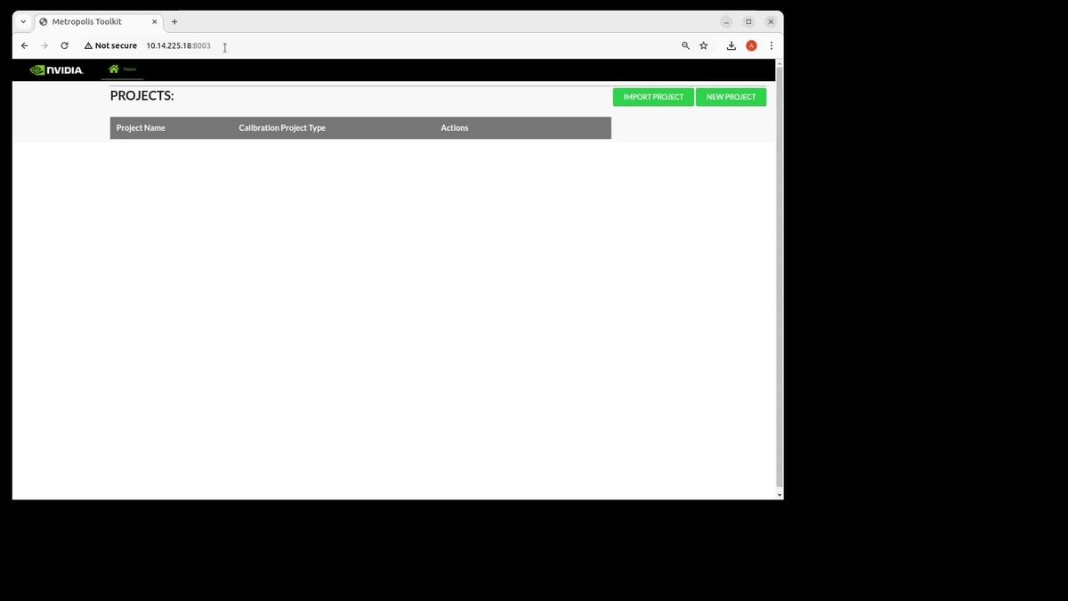 How To Use Camera Calibration Toolkit With Nvidia Metropolis