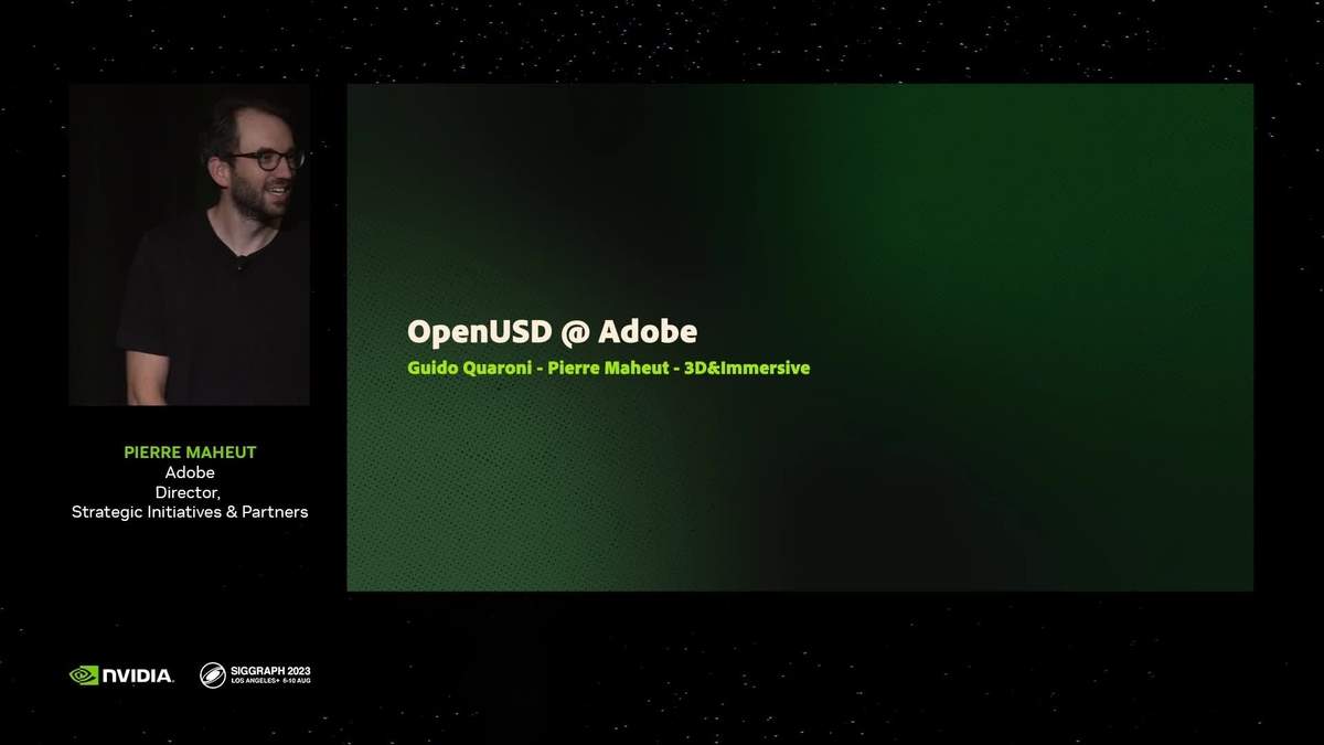 Embracing Openusd Across Adobes Creative Applications Siggraph 2023 Nvidia On Demand