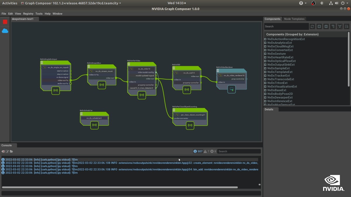 Go From Zero To Deployment In Minutes With Graph Composer Gtc Digital Spring 2022 Nvidia On