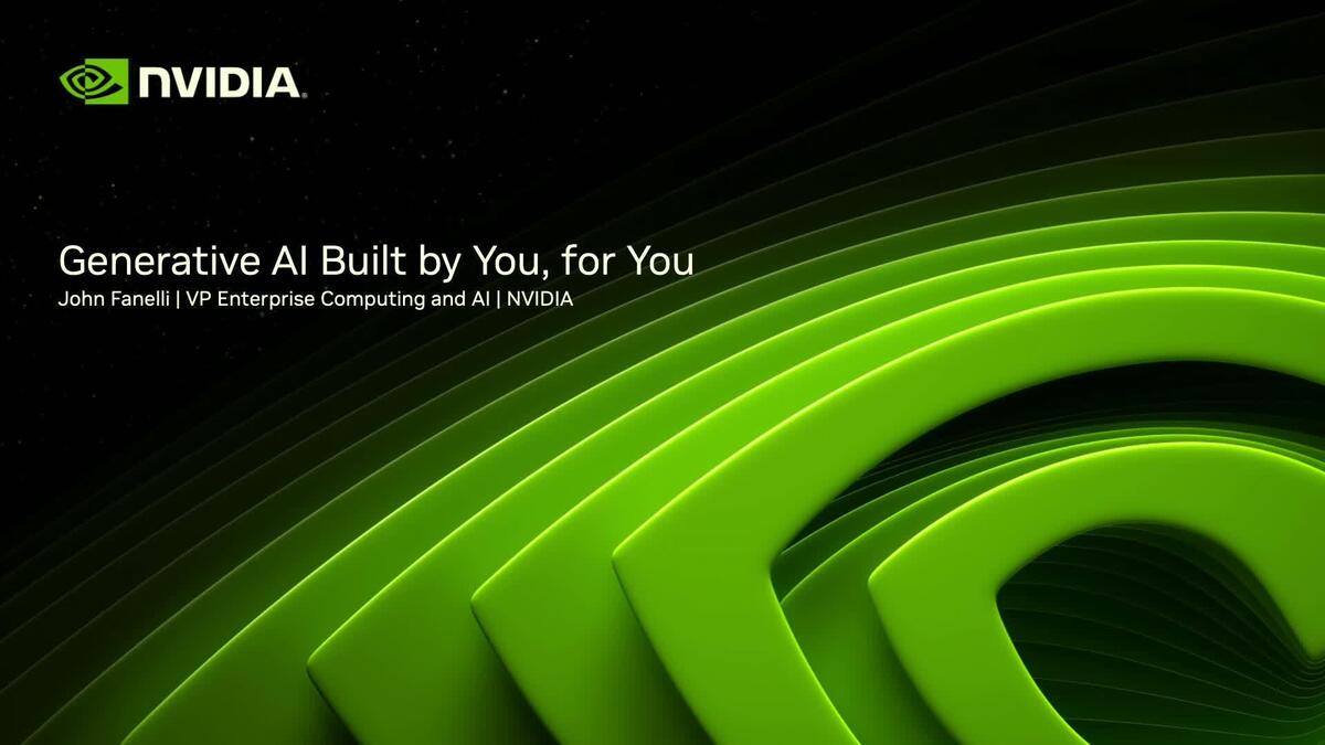（同時通訳付）Generative AI Built by You, for You | AI Summit Japan 2024 | NVIDIA On-Demand