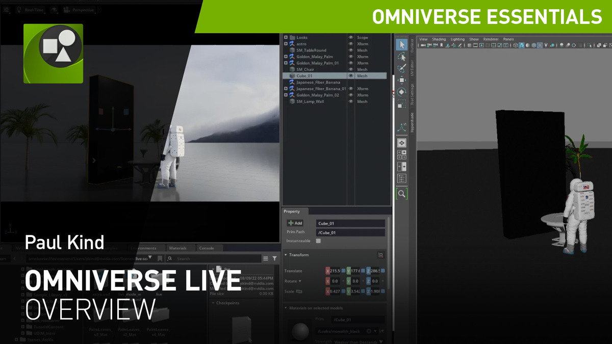 Nvidia Omniverse Live Overview Omniverse 2020 Nvidia On Demand