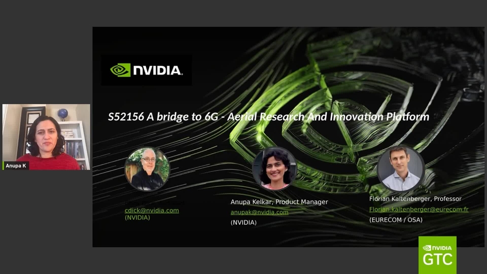 A Bridge to 6G - Aerial Research and Innovation Platform S52156 | GTC ...