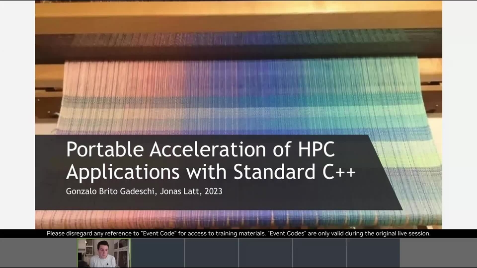 Portable Acceleration of HPC Applications using ISO C++ — Part 2: Multi-GPU Applications | GTC ...