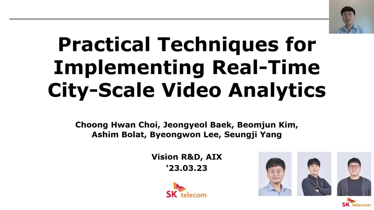 Practical Techniques For Implementing Real Time City Scale Video Analytics Gtc Digital Spring