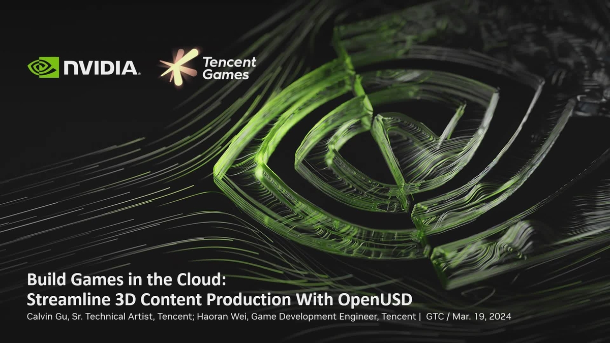Build Games in the Cloud: How Tencent Streamlines 3D Content Production ...