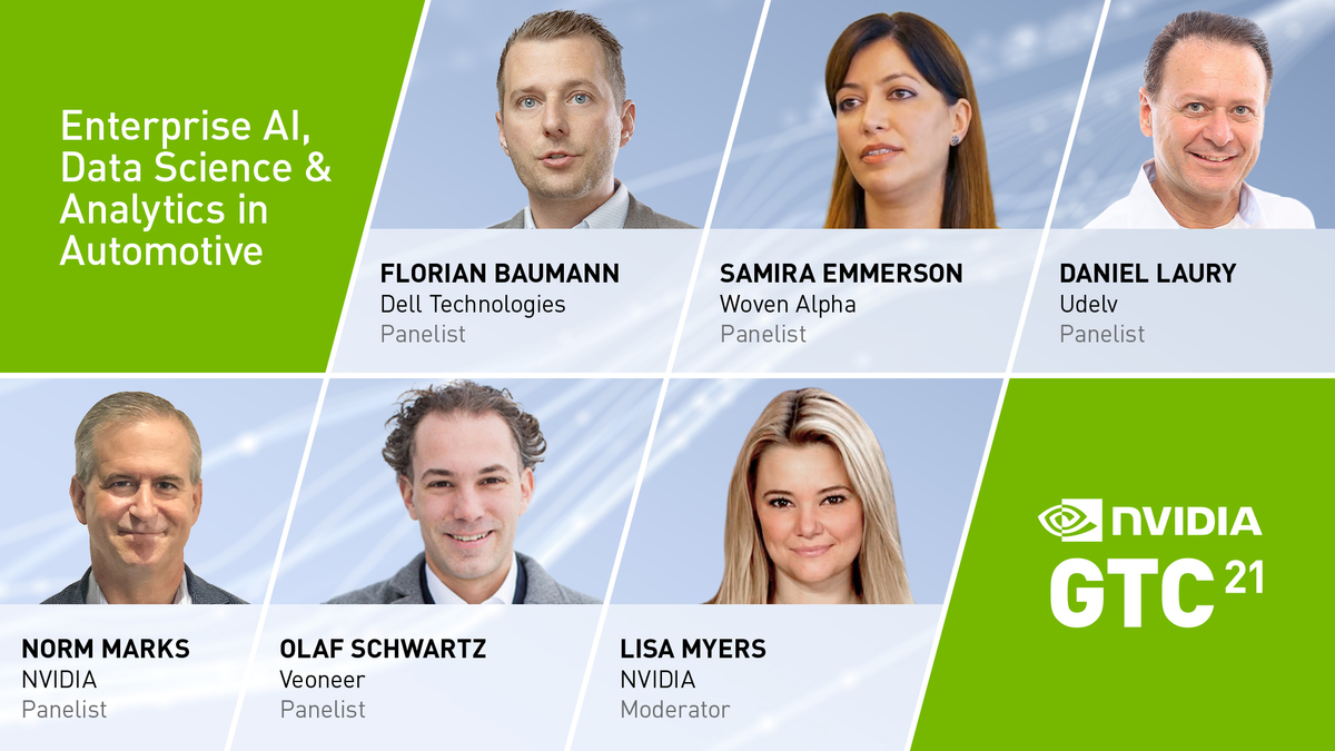 Enterprise Ai Data Science And Analytics In Automotive Gtc Digital April 2021 Nvidia On Demand