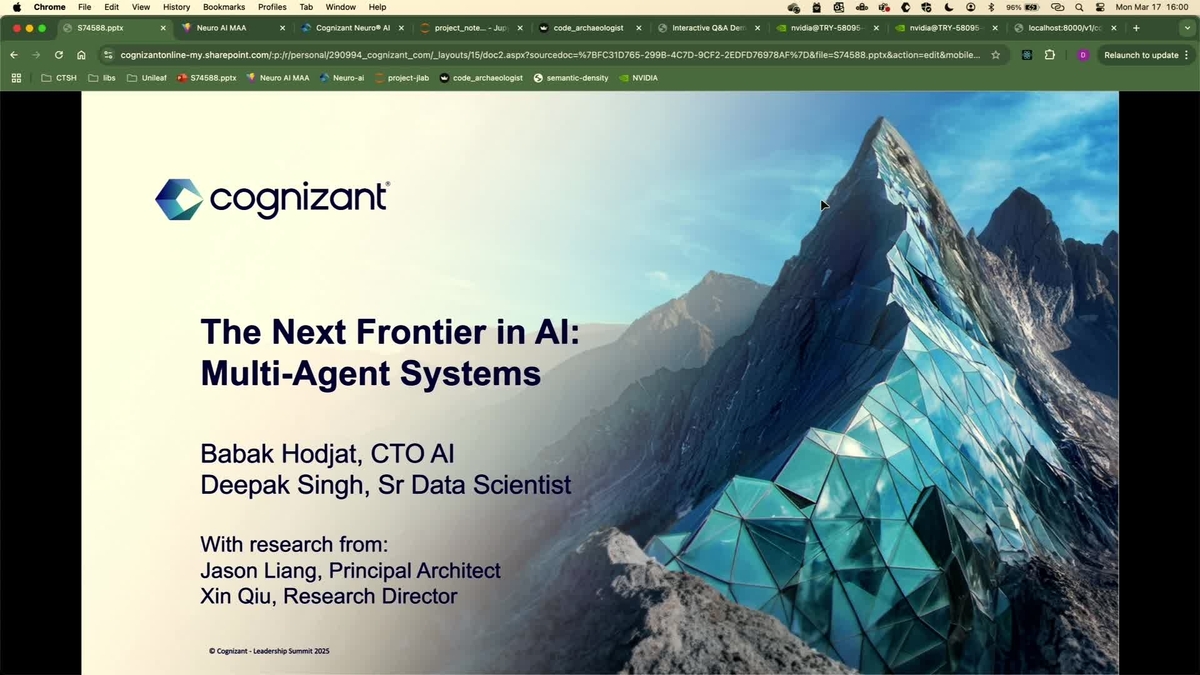 The Next Frontier in AI: Multi-Agent Systems (Presented by Cognizant ...