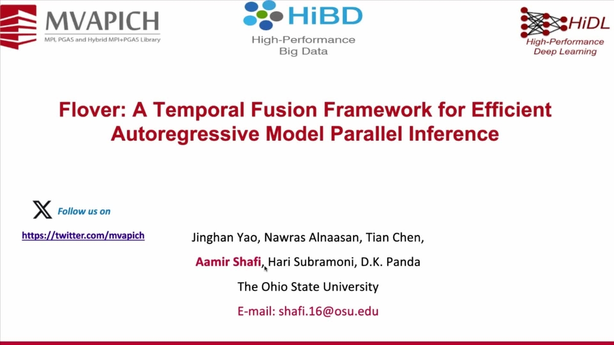 A Temporal Fusion Framework for Efficient Autoregressive Model Parallel Inference S61972 | GTC ...