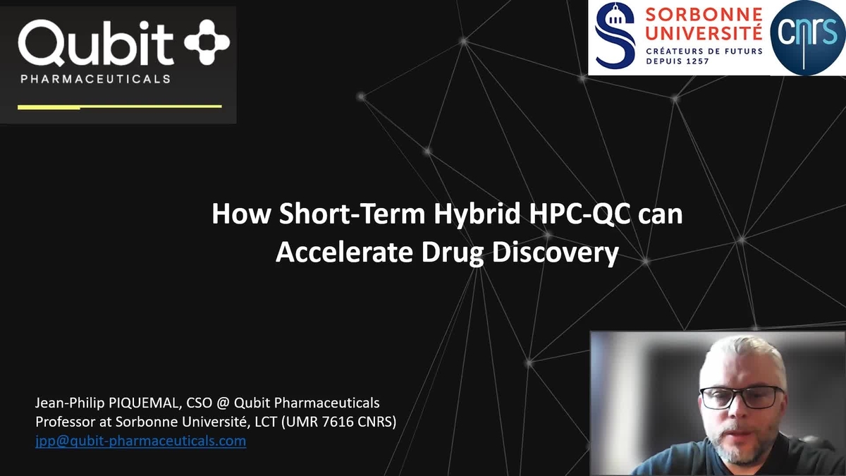 How Short-Term Hybrid HPC-QC can Accelerate Drug Discovery | GTC Digital Spring 2023 | NVIDIA On ...