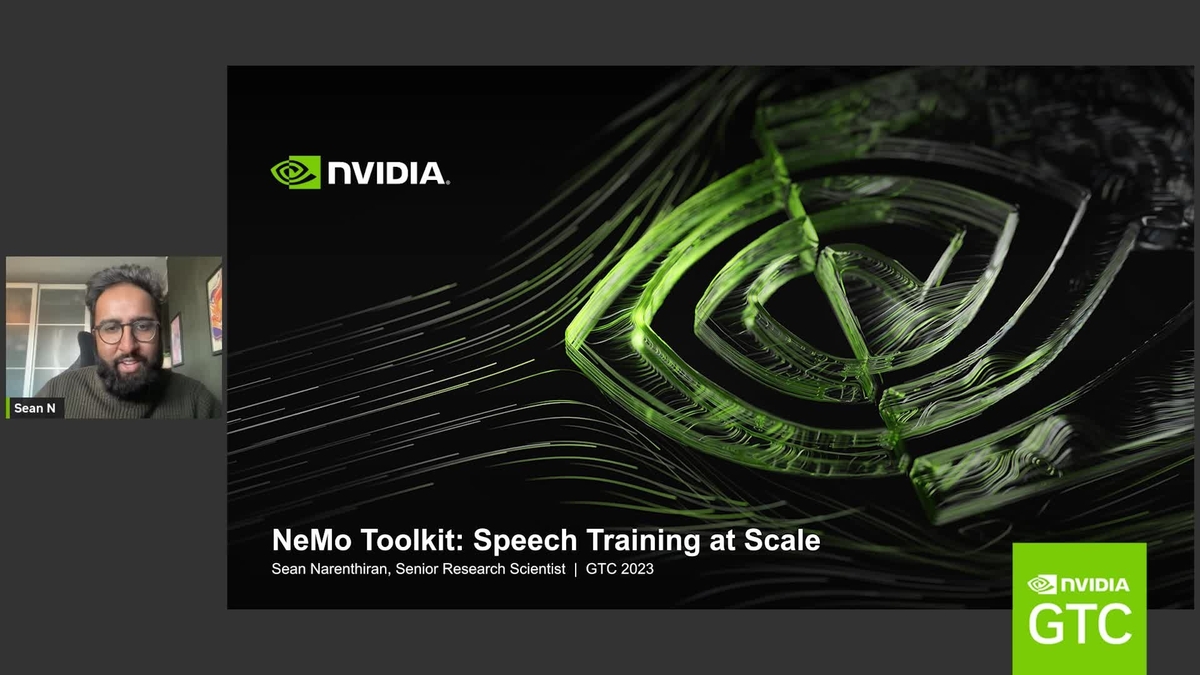 Nemo Toolkit Speech Training At Scale S52403 Gtc Digital Spring 2023