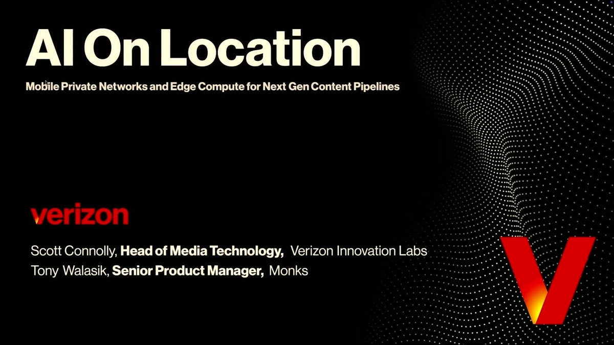 AI on Location: Deploying Mobile Private Networks and Edge Compute for Next Gen Content ...