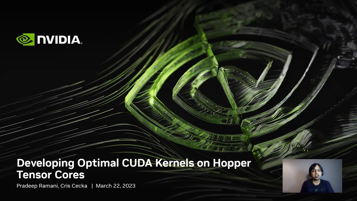 Developing Optimal Cuda Kernels On Hopper Tensor Cores Gtc Digital Spring 2023 Nvidia On Demand