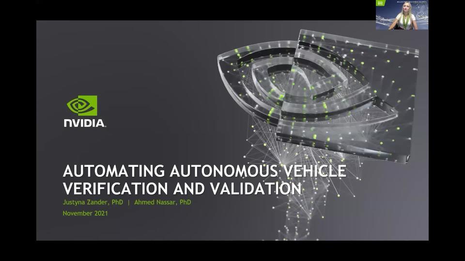 Automating Av Verification And Validation Nvidia On Demand