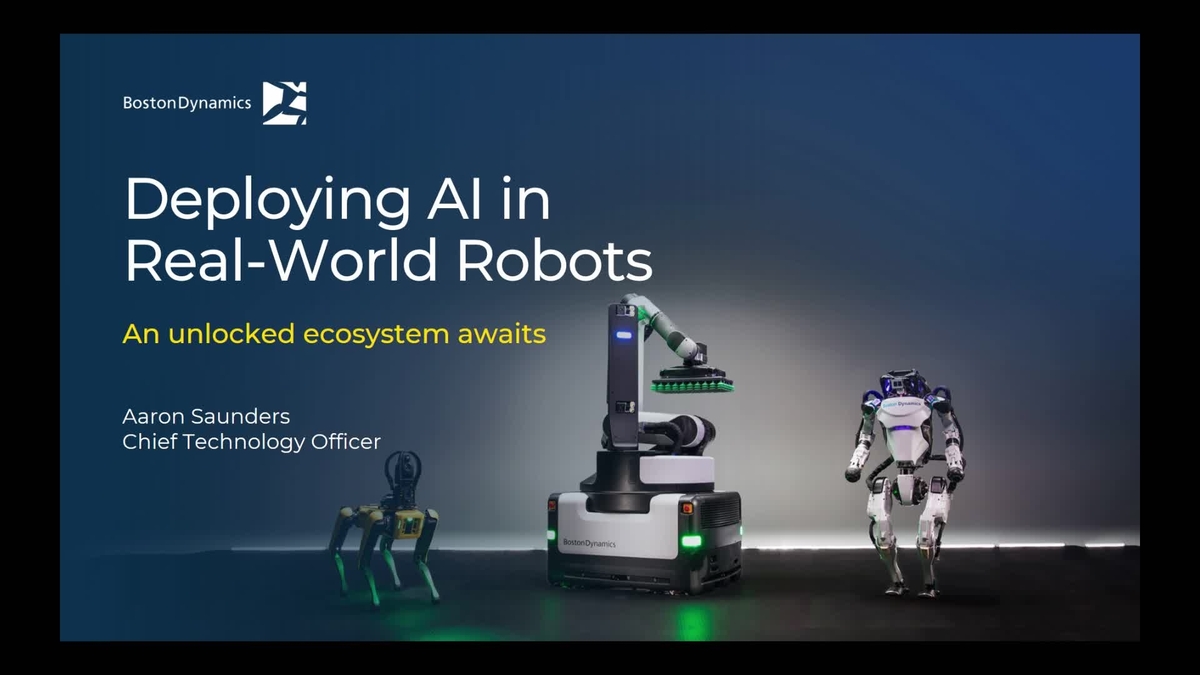 Deploying Ai In Real World Robots Gtc 24 2024 Nvidia On Demand