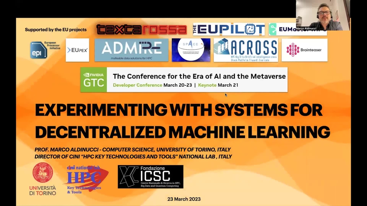 Experimenting With Systems For Decentralized Machine Learning Gtc Digital Spring 2023 Nvidia
