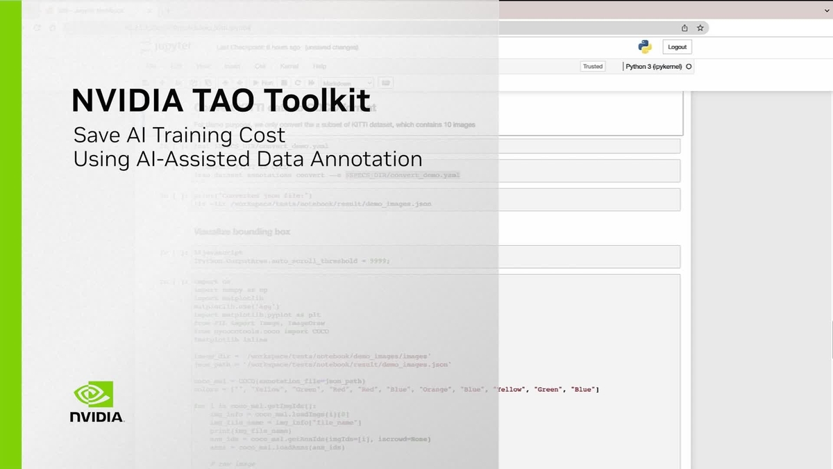 Save Ai Training Cost Using Ai Assisted Data Annotation With Nvidia Tao Toolkit Tao 2022
