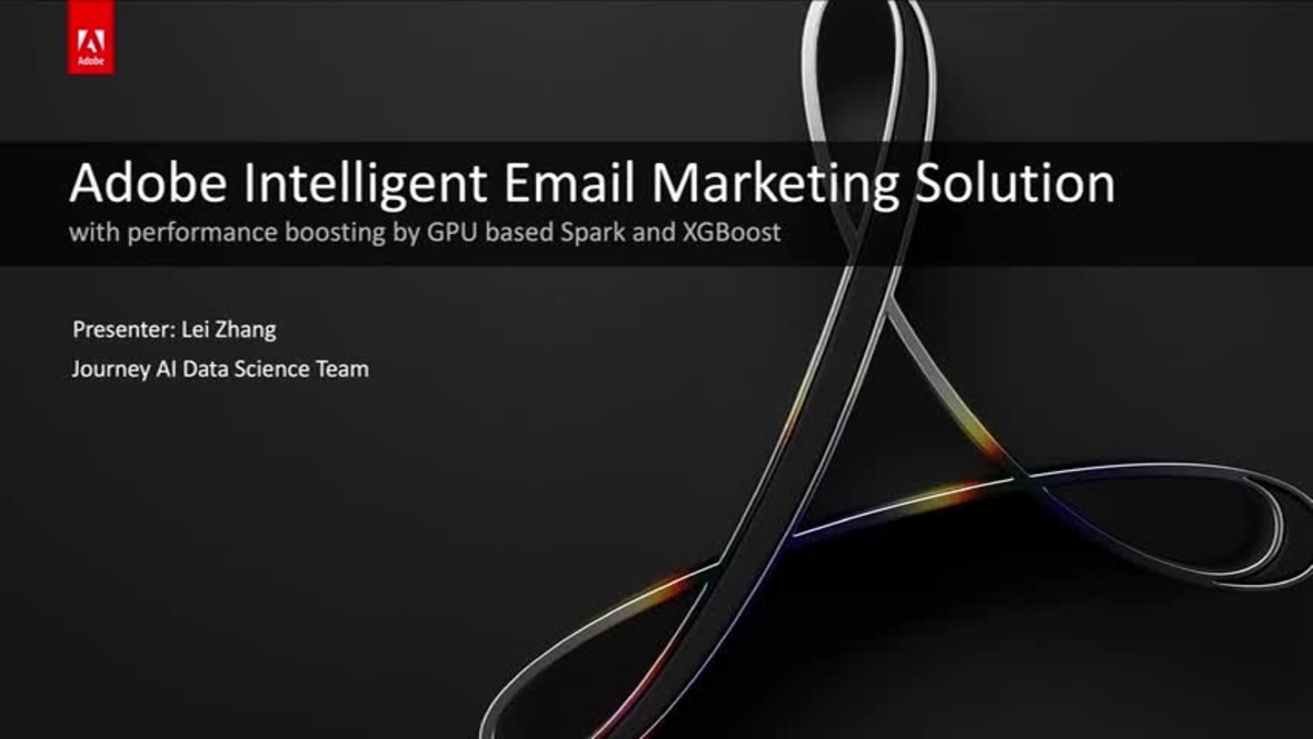 Accelerating Adobe’s Intelligent Service via GPU-based Spark 3.0 and ...
