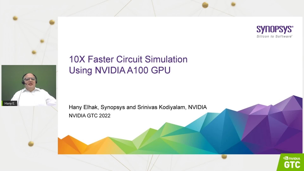 10X Faster Circuit Simulation Using NVIDIA A100 GPU | GTC Digital Spring 2022 | NVIDIA On-Demand