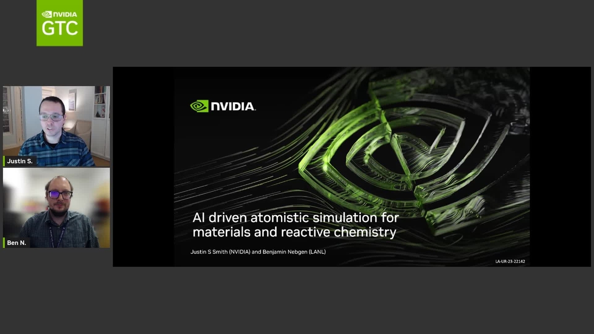 AI Driven Atomistic Simulation For Materials and Reactive Chemistry S51840 | GTC Digital Spring ...