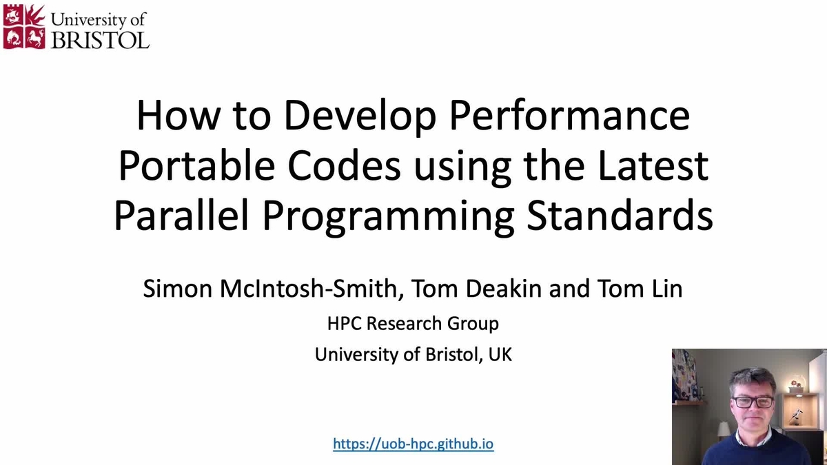 How To Develop Performance Portable Codes Using The Latest Parallel Programming Standards Gtc