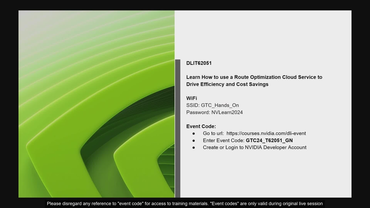 Learn How To Use A Route Optimization Cloud Service To Drive Efficiency And Cost Savings Gtc