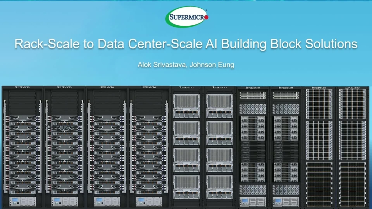 Rack-Scale to Data Center-Scale AI Building Block Solutions (Presented ...