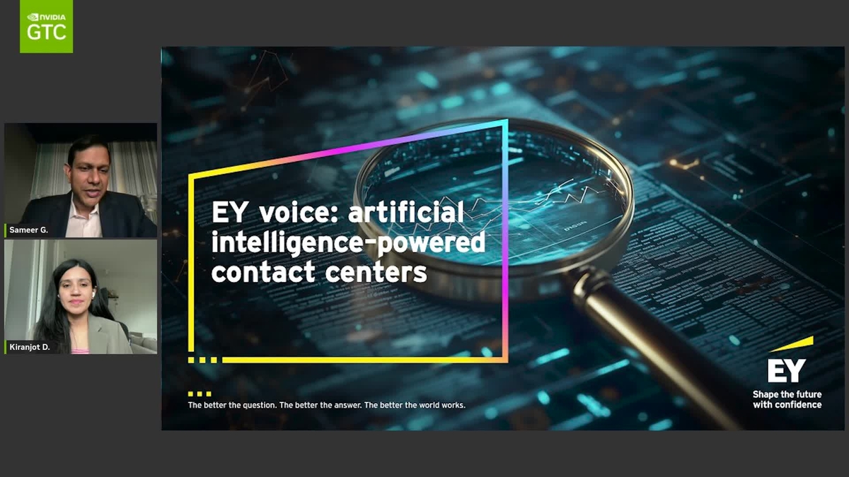 EY Voice: Artificial Intelligence-powered Contact Centers (Presented by ...