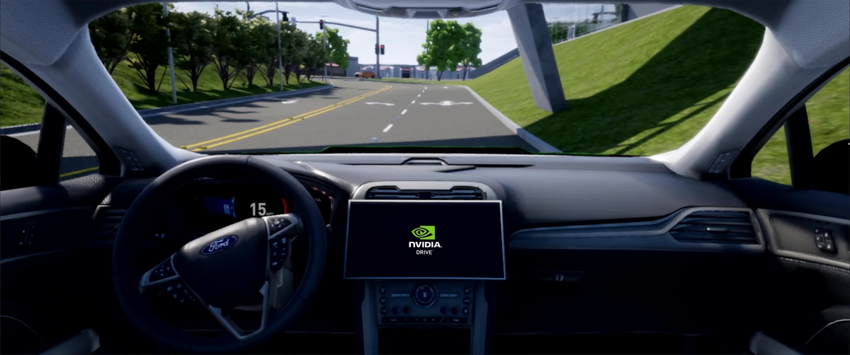 NVIDIA DRIVE Sim — Autonomous Urban and Highway Drive Around Silicon ...
