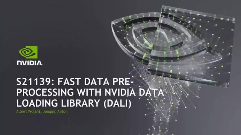 Fast Data Pre-Processing with NVIDIA Data Loading Library (DALI ...