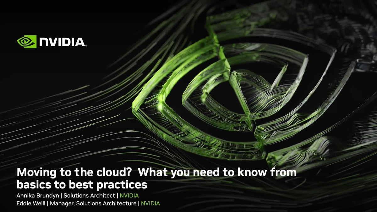 Moving To The Cloud What You Need To Know From Basics To Best Practices Gtc Digital Spring