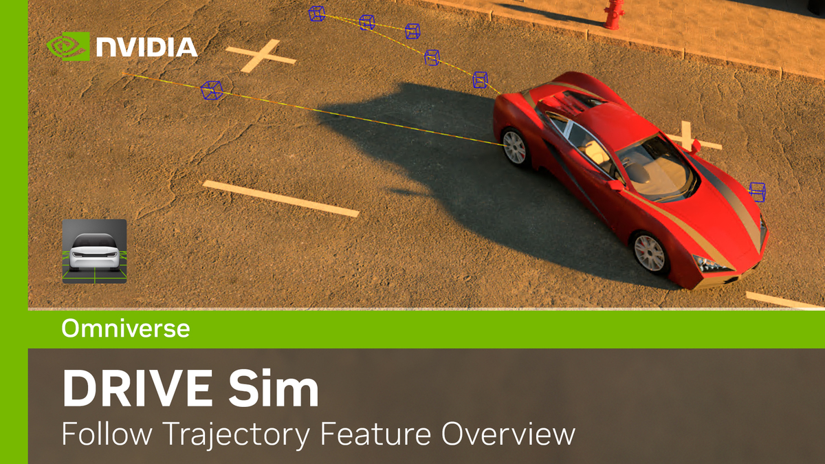 Follow Trajectory Feature Overview Omniverse 2020 Nvidia On Demand