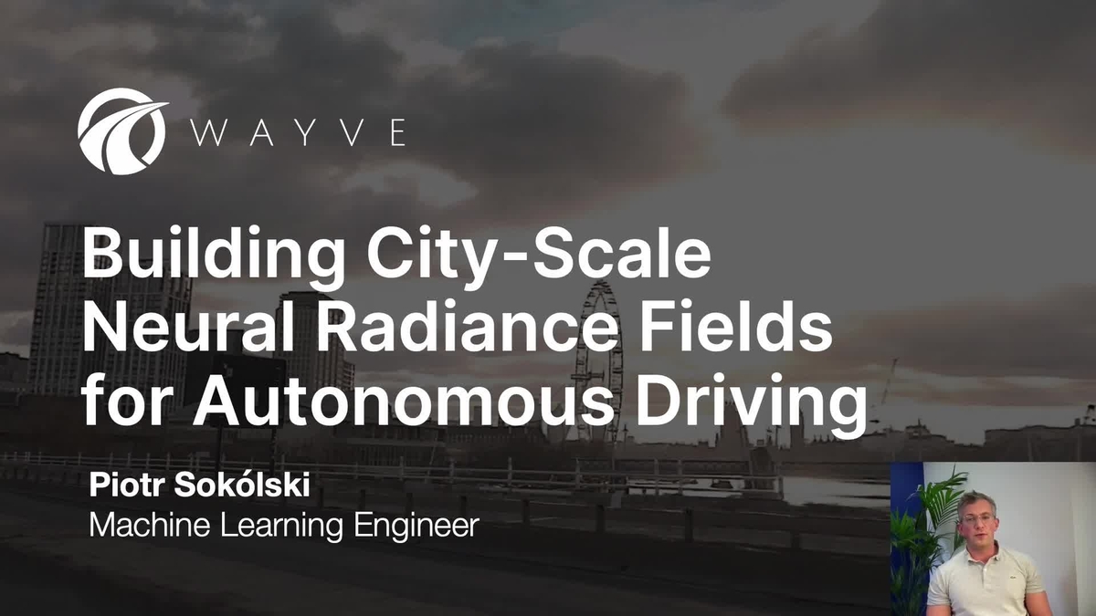 Building City Scale Neural Radiance Fields For Autonomous Driving S51770 Gtc Digital Spring