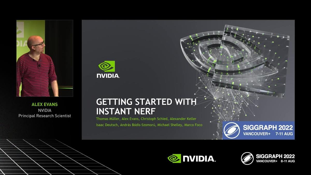NVIDIA Instant NeRF - Getting Started with Neural Radiance Fields | Siggraph 2022 | NVIDIA On-Demand