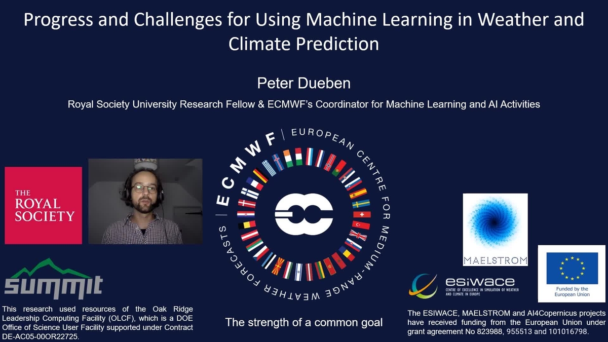 Progress And Challenges For Using Machine Learning In Weather And Climate Prediction Gtc