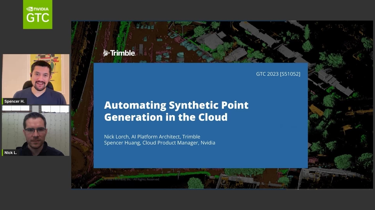 Automating Synthetic Point Generation Sim In The Cloud Gtc Digital Spring 2023 Nvidia On Demand