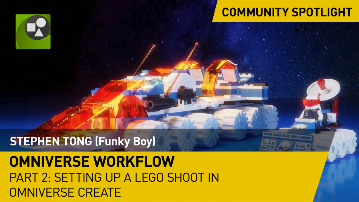Setting up a Lego Shoot in Omniverse Create | Omniverse 2023 | NVIDIA ...