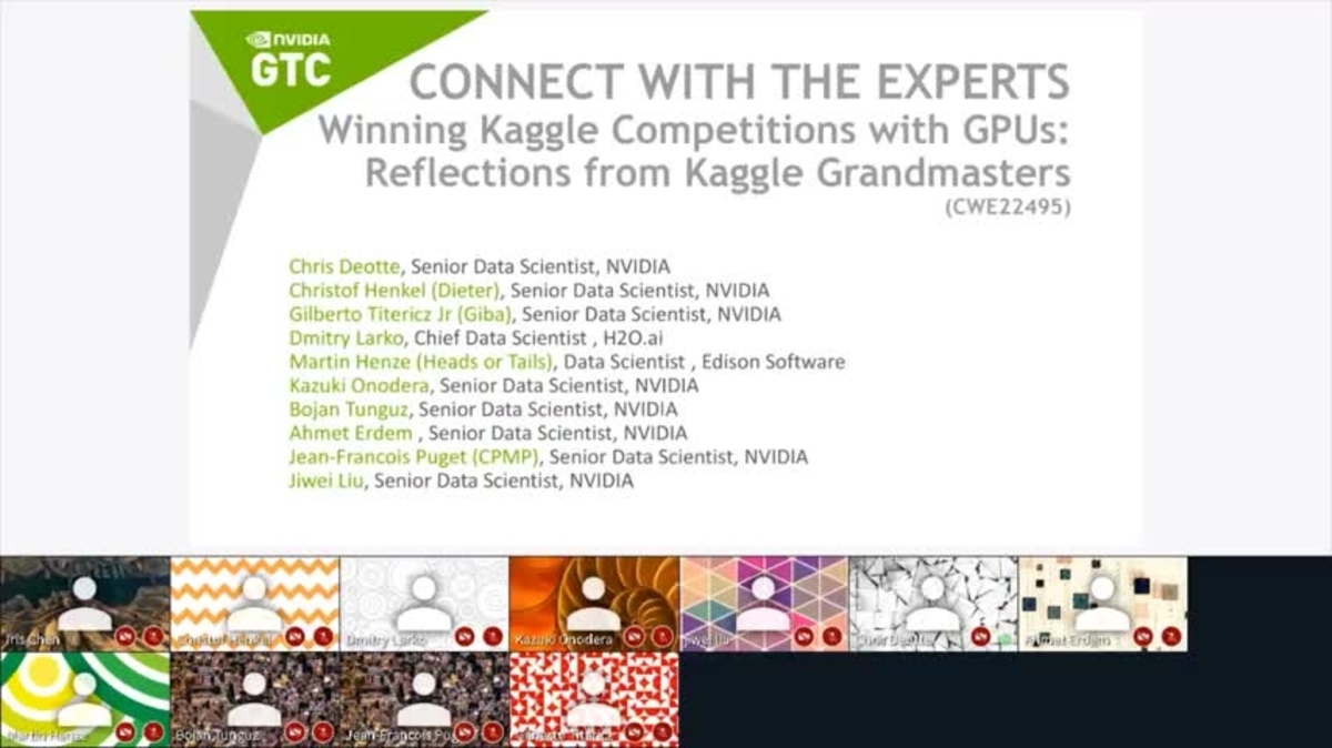 Winning Kaggle Competitions with GPUs: Reflections from Kaggle ...