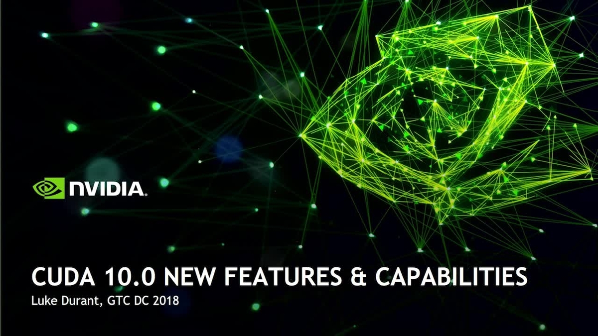 Cuda New Features And Technologies Nvidia On Demand 2675